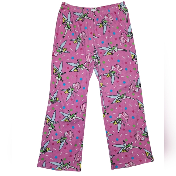 Disney | Intimates & Sleepwear | Tinkerbell Fleece Pajama Pants | Poshmark